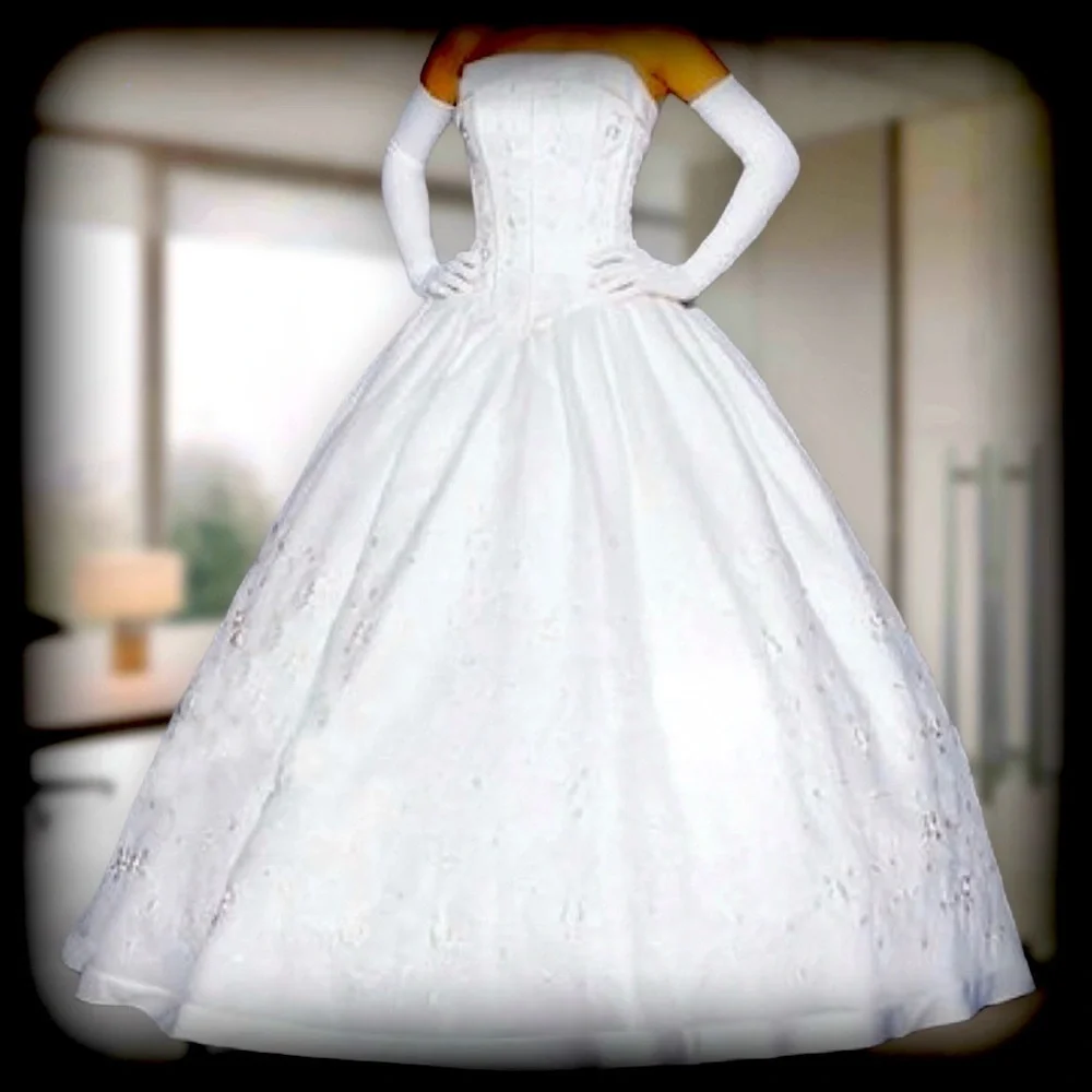 Ian Stuart | Dresses | Strapless Ivory Bridal Corset Wedding Dress ...